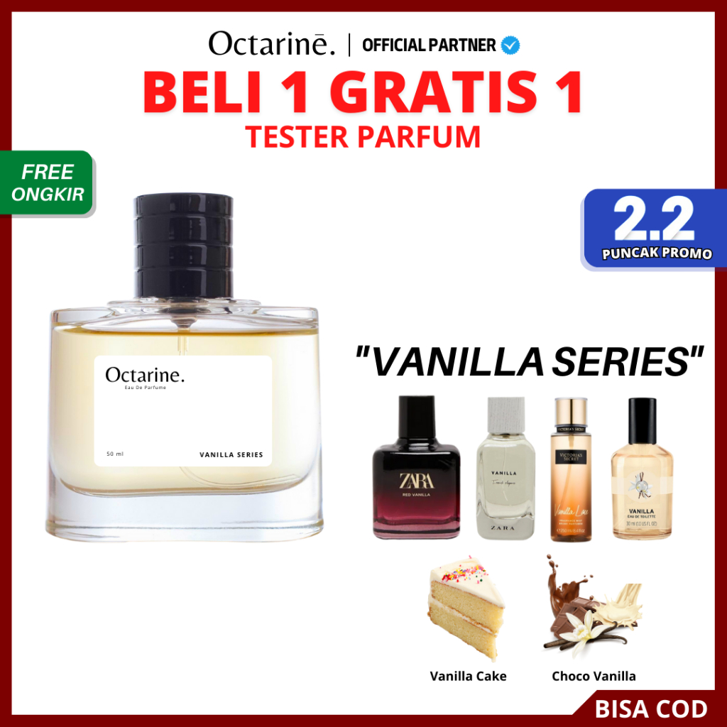 Jual Octarine - Parfum Wanita Pria Wangi Tahan Lama Aroma Vanilla Fresh Elegan Sexy | Parfume ...
