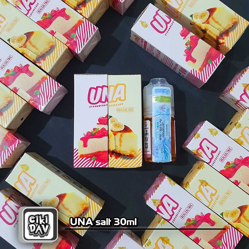 Jual UNA salt nic 30ml eliquid IDJ | Shopee Indonesia
