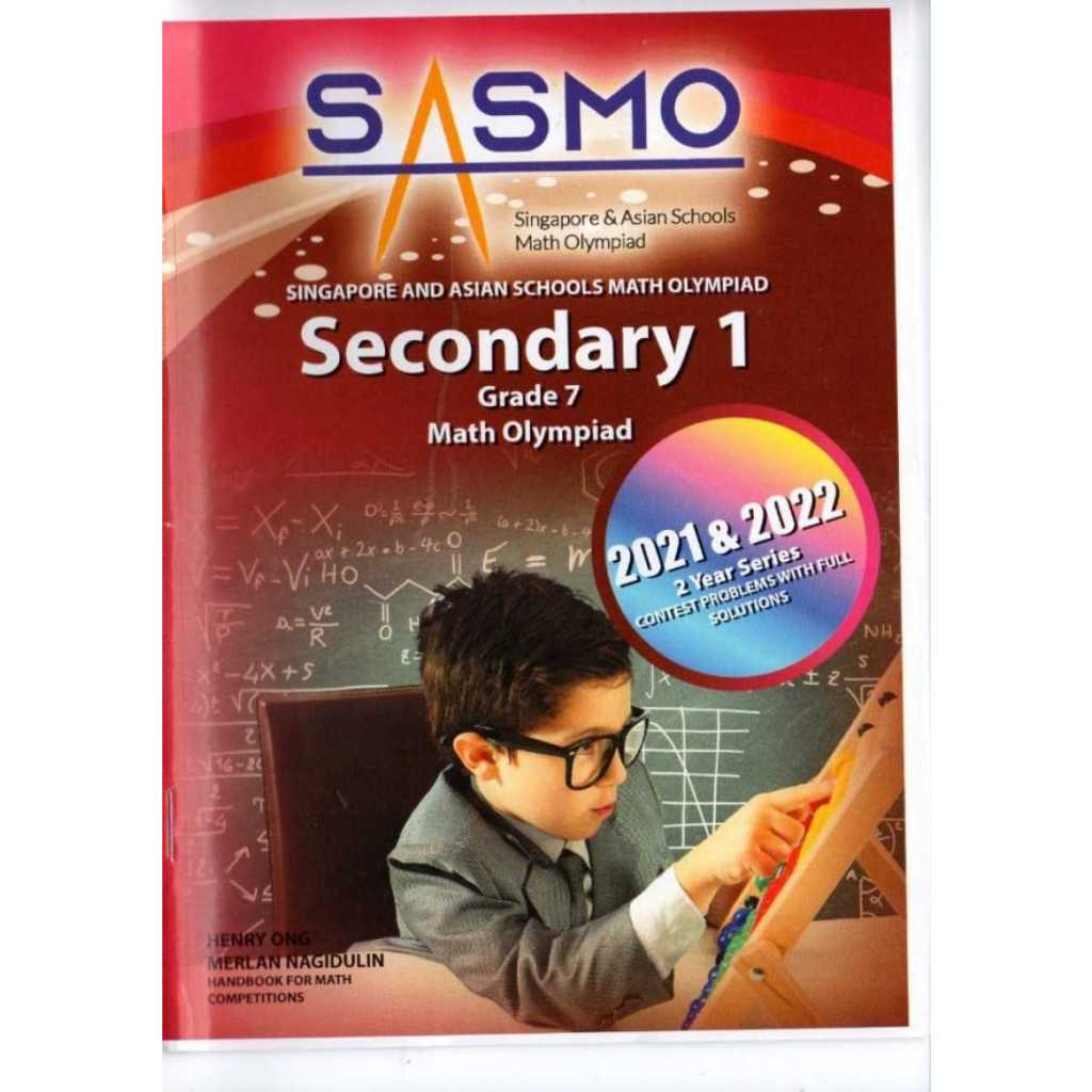 Jual SASMO NEW 2021& 2022 (Singapore and Asian Schools Math Olympiad ...