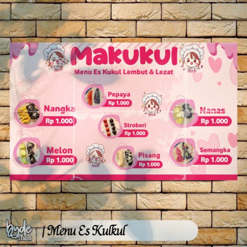 Jual [ ART CARTON 310, FREE DESIGN ] CETAK BOOK MENU / MENU MAKANAN ...