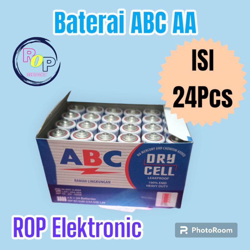 Jual Baterai ABC AA 24 Pcs AAA 12Pcs | Shopee Indonesia