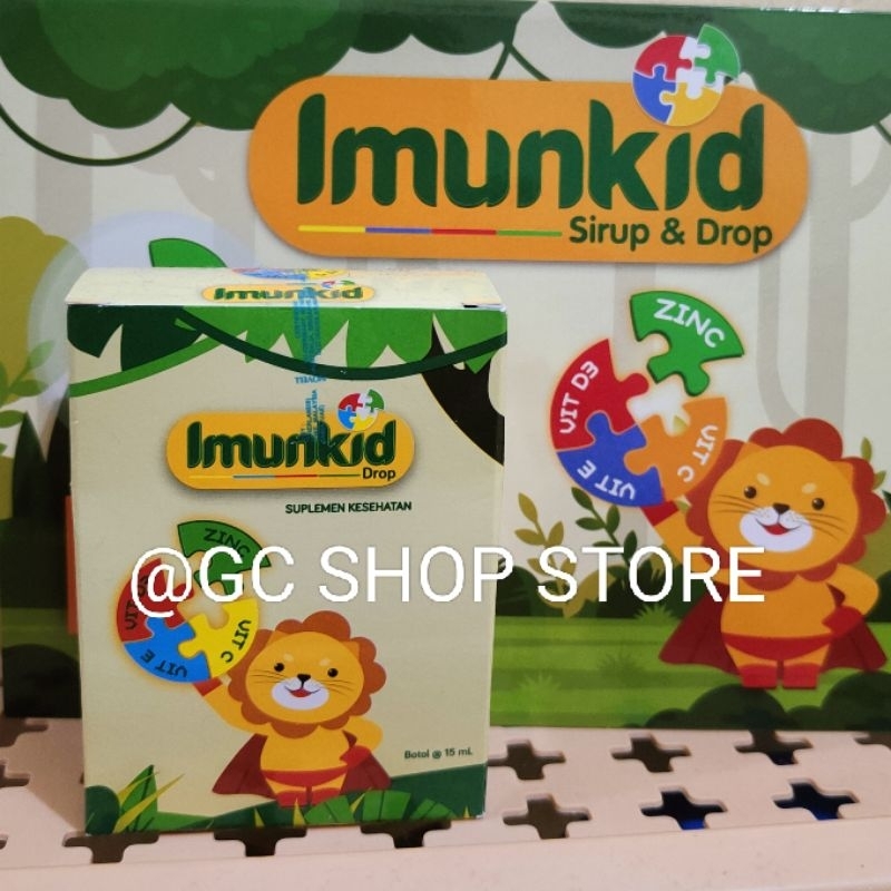 Jual IMUNKID DROPS || MULTIVITAMIN ANAK LENGKAP | Shopee Indonesia