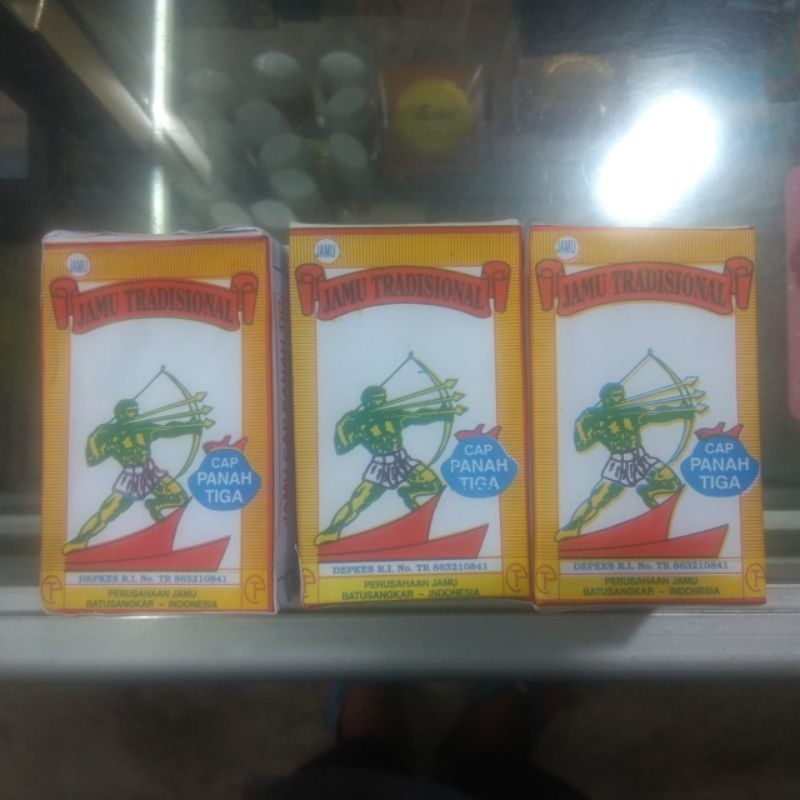 Jual jamu cap panah 3 ( harga per 6 pcs ) | Shopee Indonesia