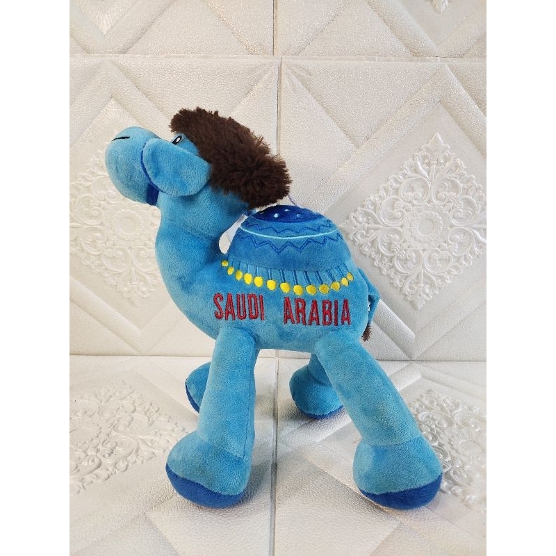 Jual Ready Stock Boneka Unta Bunyi Labbaik Original Mekkah Madinah ...
