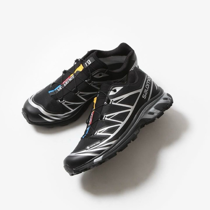 Jual SALOMON XT-6 GORE-TEX® 'BLACK/BLACK/FTW SILVER' ORIGINAL | Shopee Indonesia