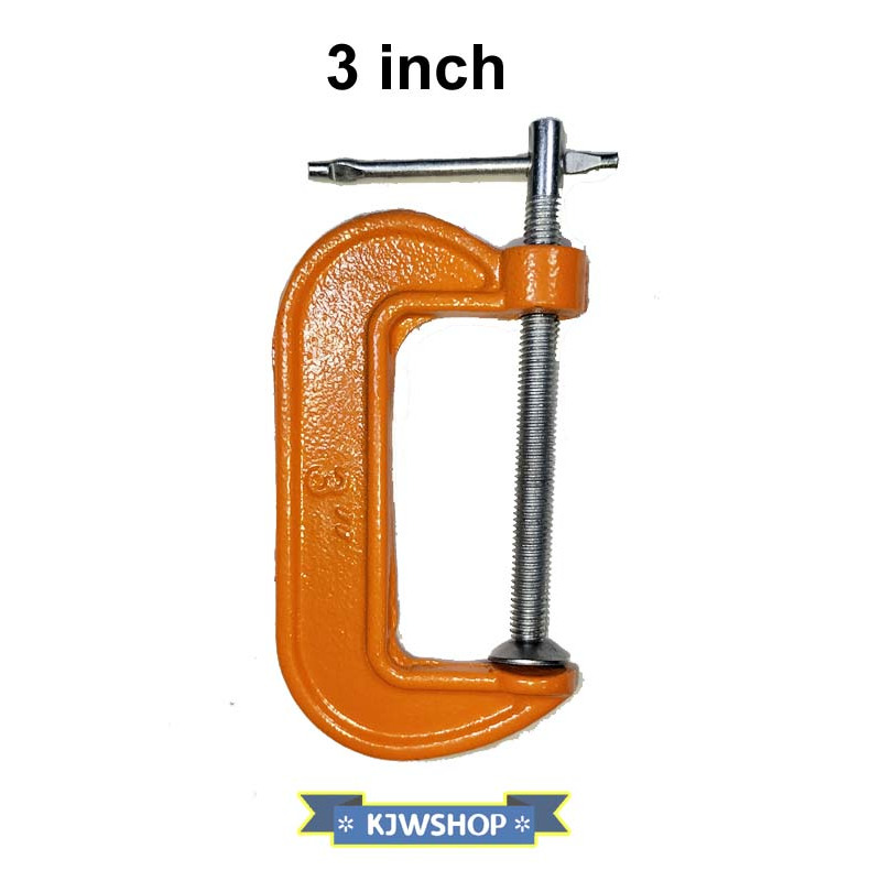 Jual Catok C 3" Klem C Clamp C ukuran 3" 3inch Kuning Catok Model C 3 ...