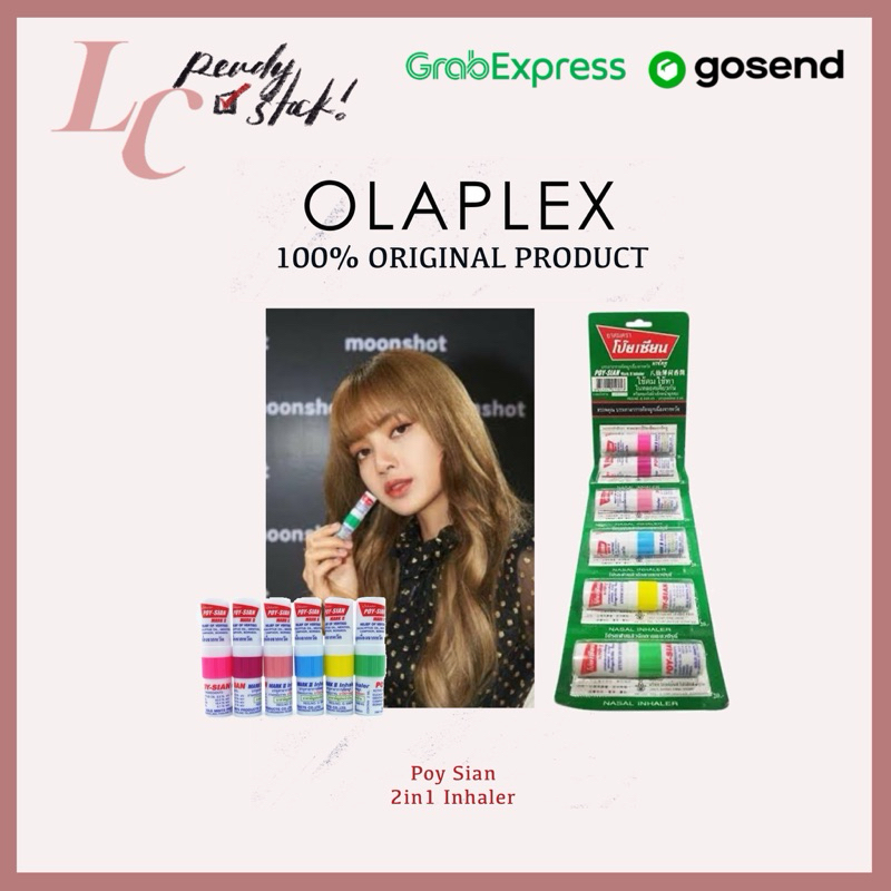 Jual POY SIAN 2 IN 1 INHALER — Minyak Oles LISA BLACKPINK | Shopee ...