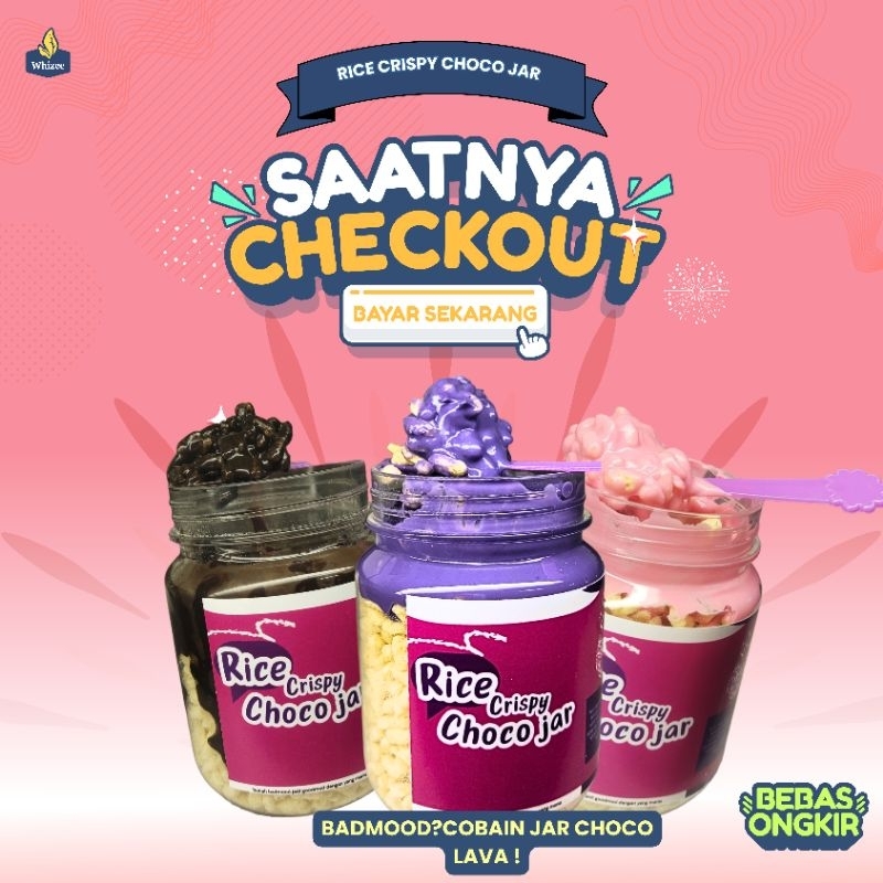 Jual Choco Lava Coklat Lumer Jar Rice Crispy Choco Melted Terenak Aneka ...