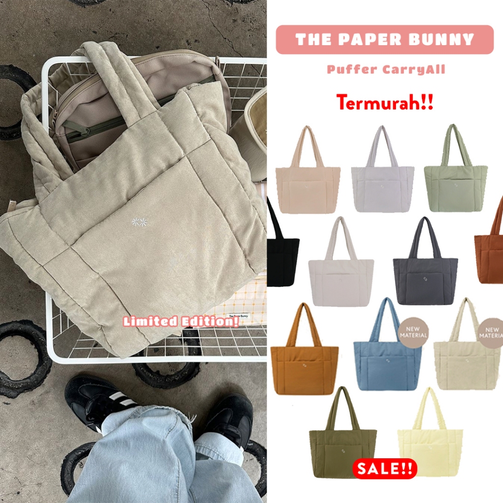Jual THE PAPER BUNNY - Puffer Shopper | Shopee Indonesia