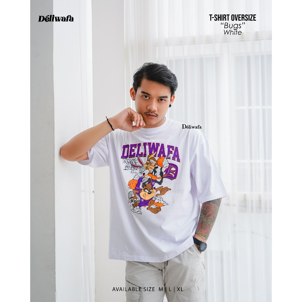 Jual Original Deliwafa - Bugs | Oversize T-Shirt Unisex | Shopee Indonesia