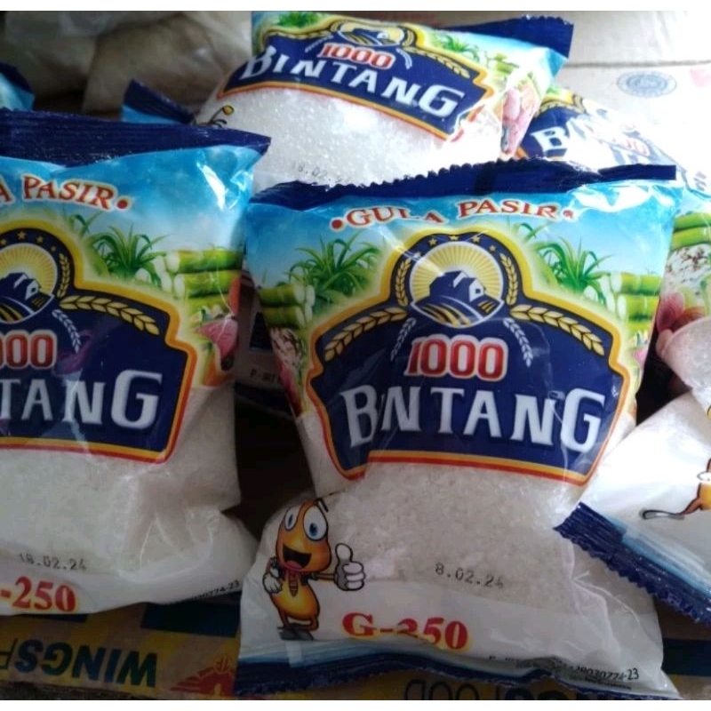 Jual gula pasir merek bintang 220gr | Shopee Indonesia