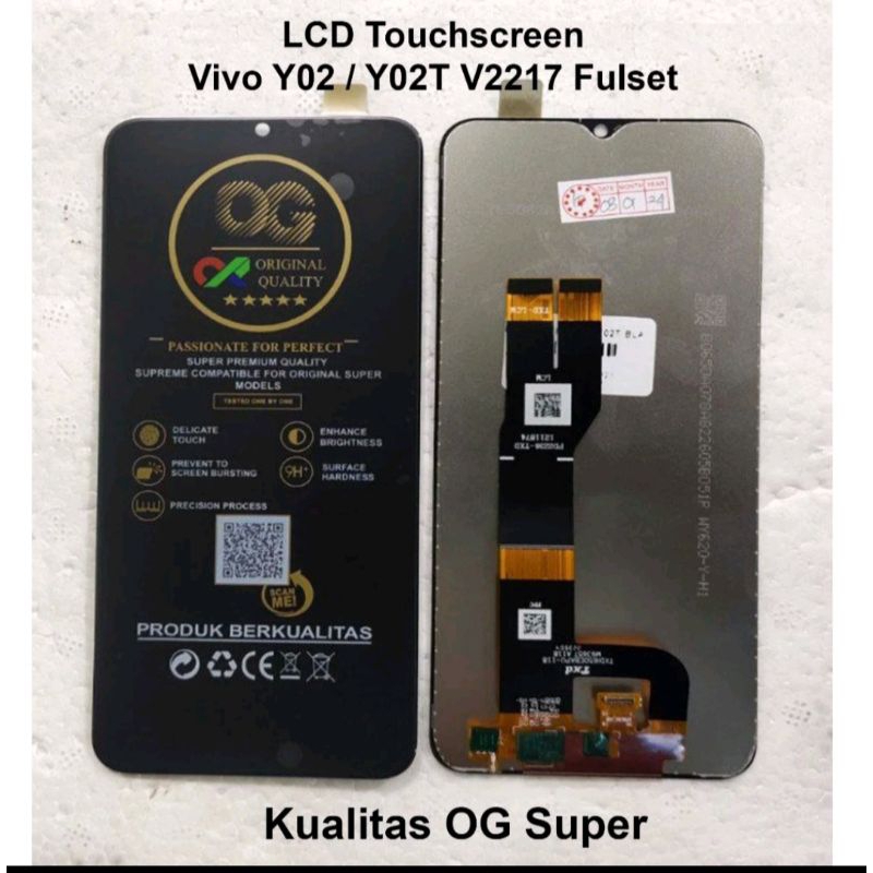 Jual LCD Touchscreen Vivo Y02 / Y02T V2217. | Shopee Indonesia
