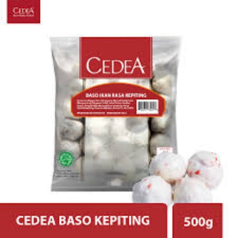 Jual Cedea Bakso Ikan / Cedea Bakso Kepiting / Cedea Olahan Seafood ...