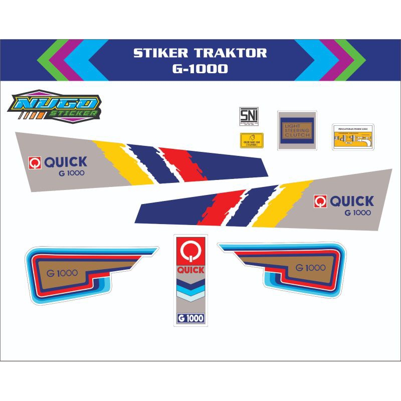 Jual stiker traktor murah G 1000 | Shopee Indonesia