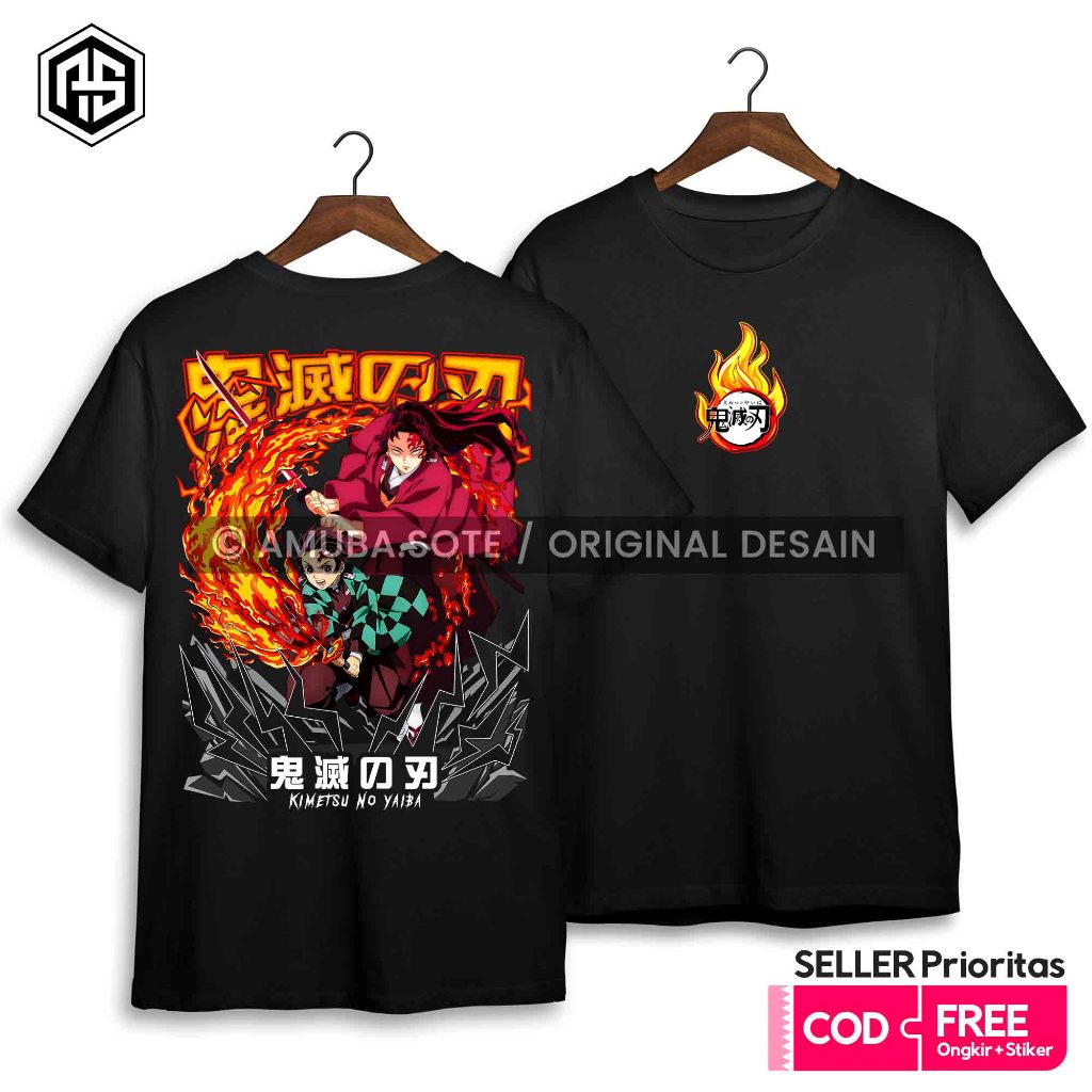 Jual Distro Kaos Anime Demon Slayer Exlusive Tanjiro Kamado X Yoriichi ... Jual Distro Kaos Anime Demon Slayer Exlusive Tanjiro Kamado X Yoriichi ...