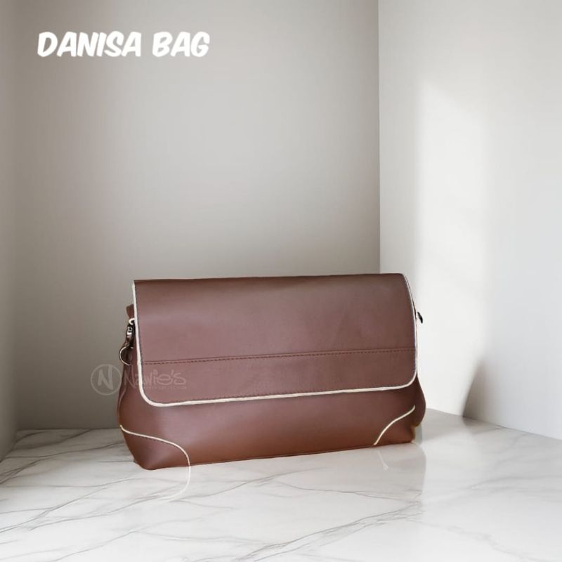 Jual [NAWIES LEATHER] TAS SELEMPANG KULIT SAPI ASLI HANDBAG MULTIFUNGSI ...