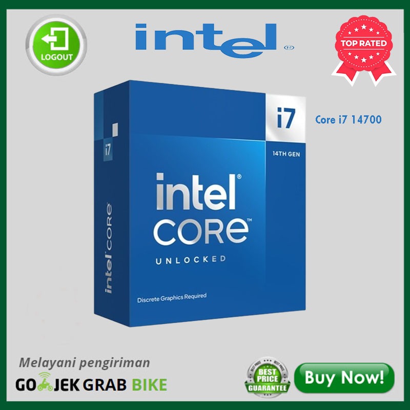 Jual Processor Intel Generasi 14 Core i7 14700 Box Resmi | Shopee Indonesia