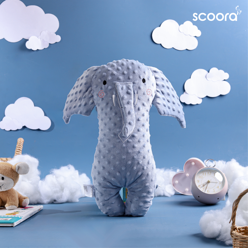 Jual SCOORA Minky Doll Toddler Boneka Anak Elephant | Shopee Indonesia