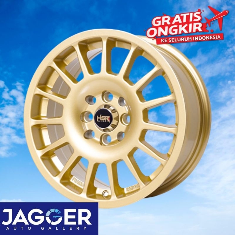 Jual Velg mobil hsr wheel warna gold tipe hsr takasaki ring 15 cocok kijang | Shopee Indonesia