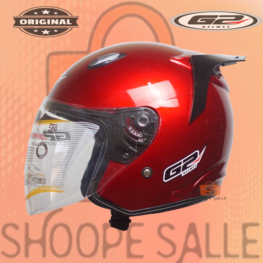 Jual HELM G2 CENTRINO_HELM CENTRO DEWASA MURAH(Paket Ganteng _SPOILER ...