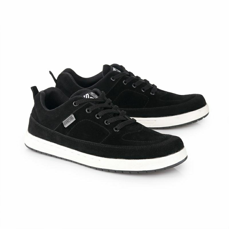 Jual MB225 Sepatu Sneakers Hitam Unisex Pria Wanita Casual | Shopee ...