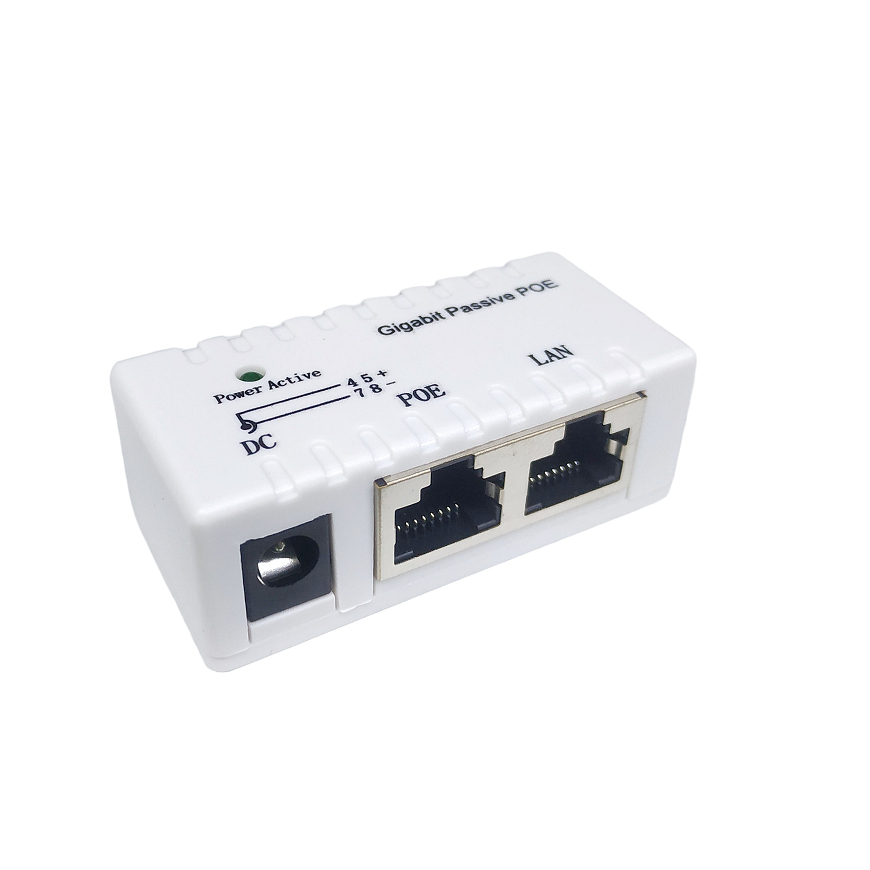 Jual Passive POE Injector Gigabit Lan Ethernet Adapter | Shopee Indonesia
