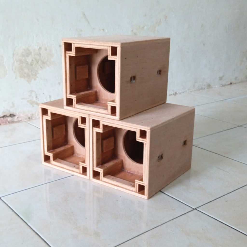 Jual Box Speaker 4 Inch Planar Single Full Meranti | Shopee Indonesia