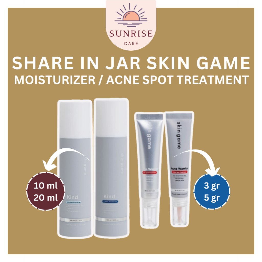 Jual Skin Game Acne Warrior Acne Treatment / Kind Cream Watery ...