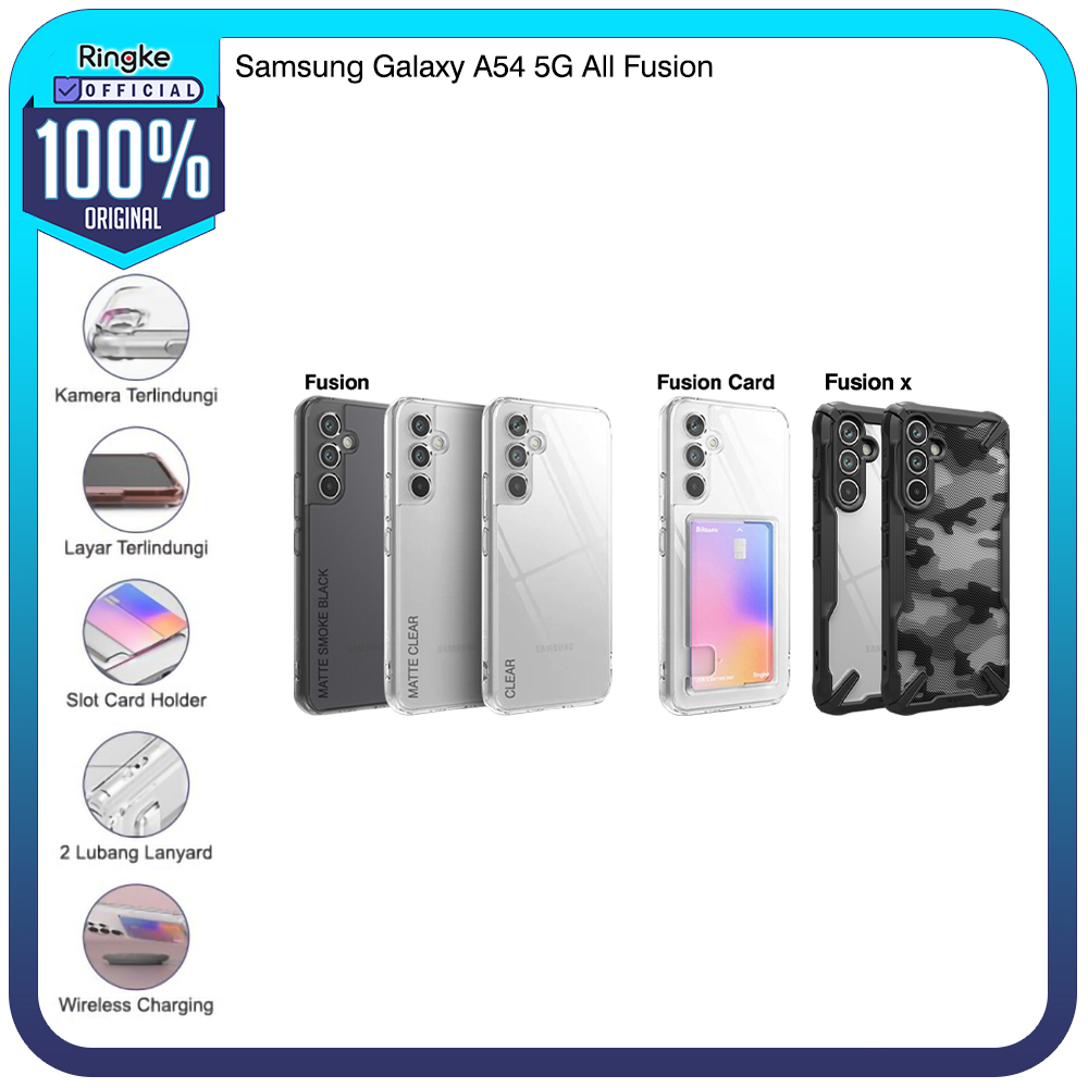 Jual Ringke Samsung A54 Fusion Casing Hardcase Tipis Anti Crack ...
