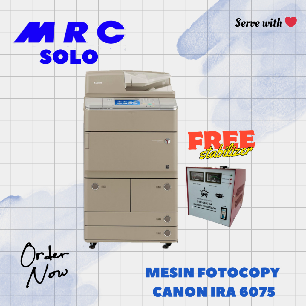 Jual Mesin Fotocopy Canon Ira 6075 Shopee Indonesia