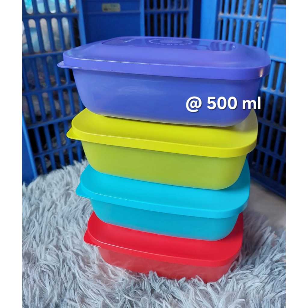 Jual Lolita Rectangular Tupperware 500ml (Harga satuan) | Shopee Indonesia