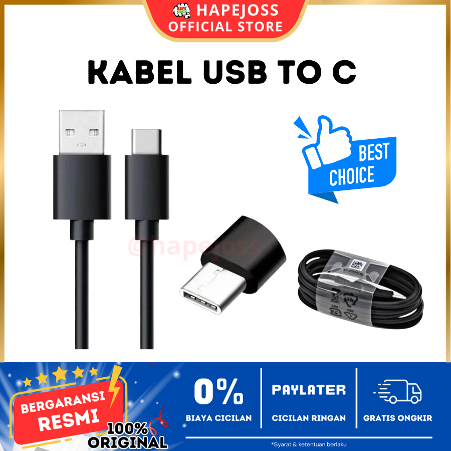 Jual Kabel Data USB to Type C | Shopee Indonesia