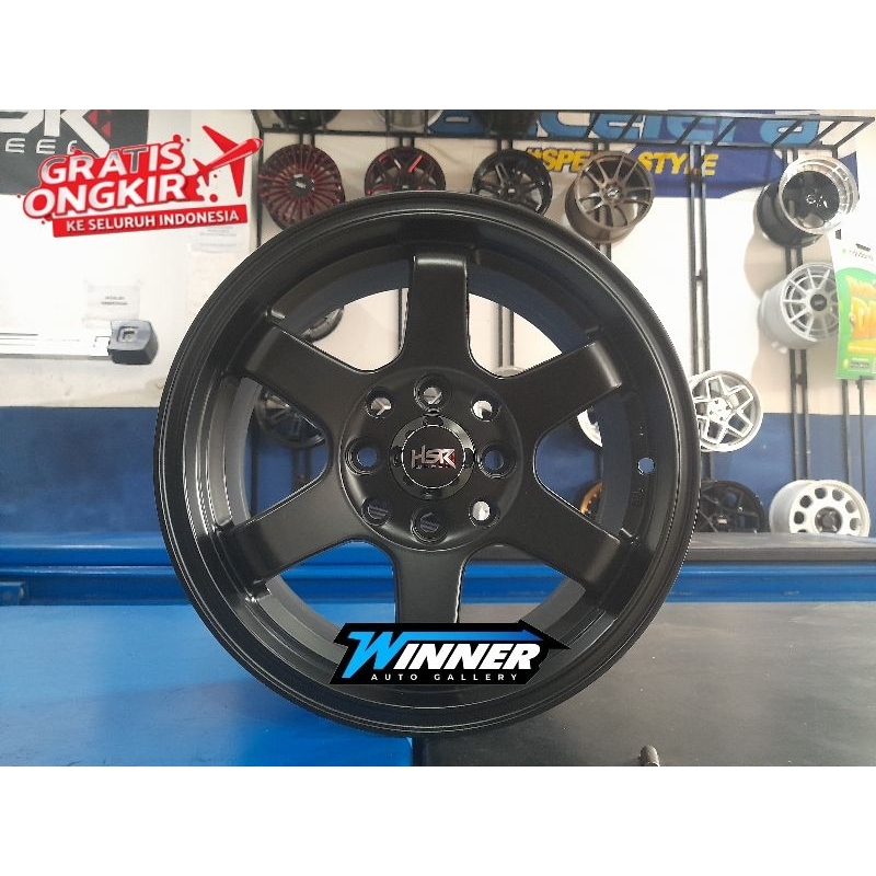 Jual VELG RACING TE37 HSR WHEEL TOKYO R14 LEBAR 6 - VELG RACING RING 14 BALI | Shopee Indonesia