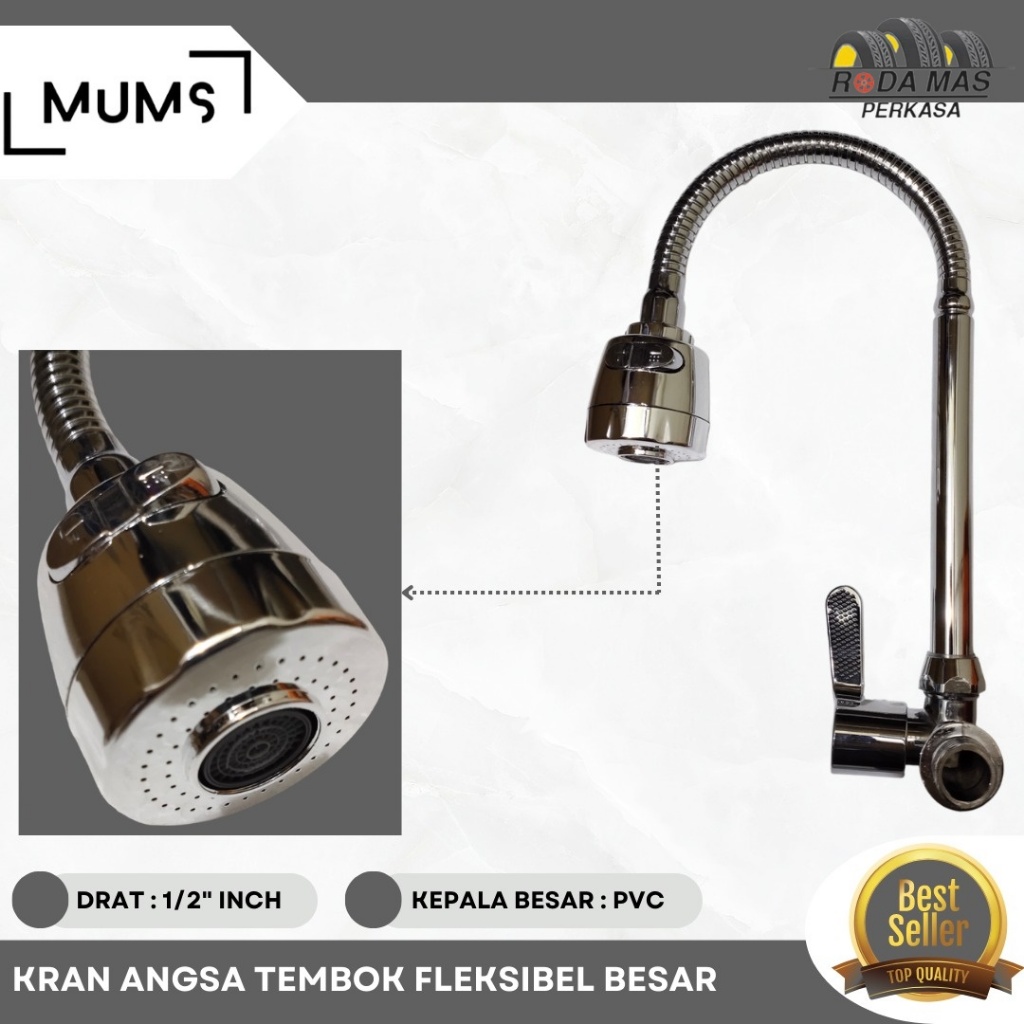 Jual Kran Keran Angsa Flexible Fleksibel Sink Wastafel Cuci Piring ...