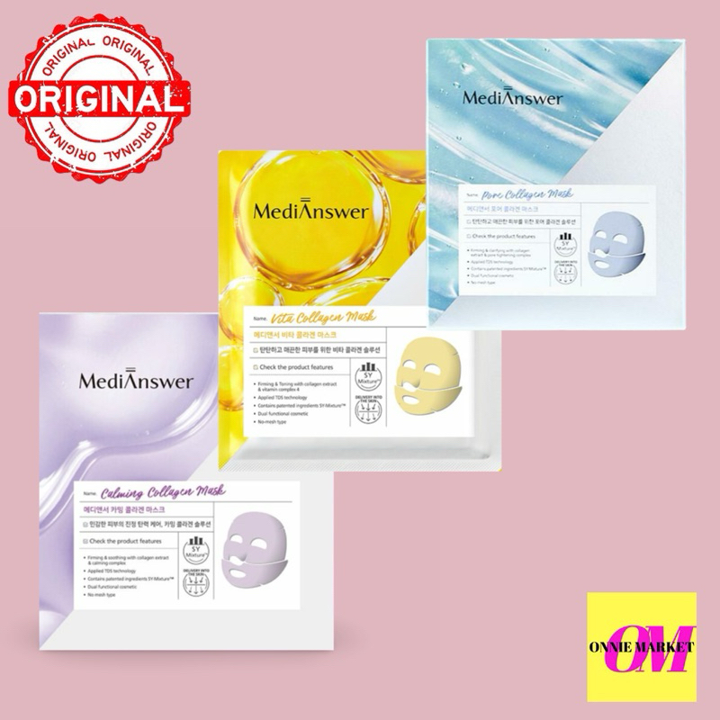Jual MEDIANSWER mask sheet made in korea | Shopee Indonesia
