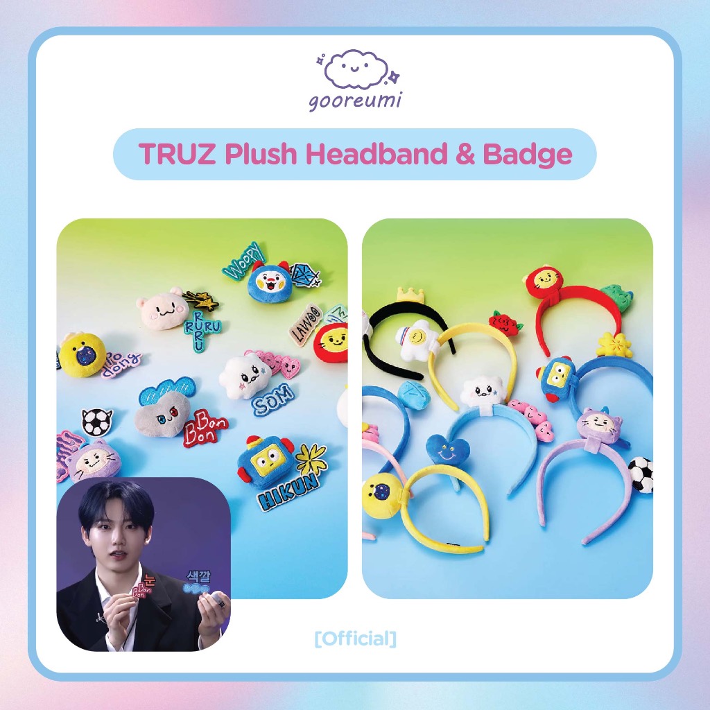 Jual TRUZ TREASURE COLLECTION - Headband & badge [OFFICIAL Impressive Present] | Shopee Indonesia