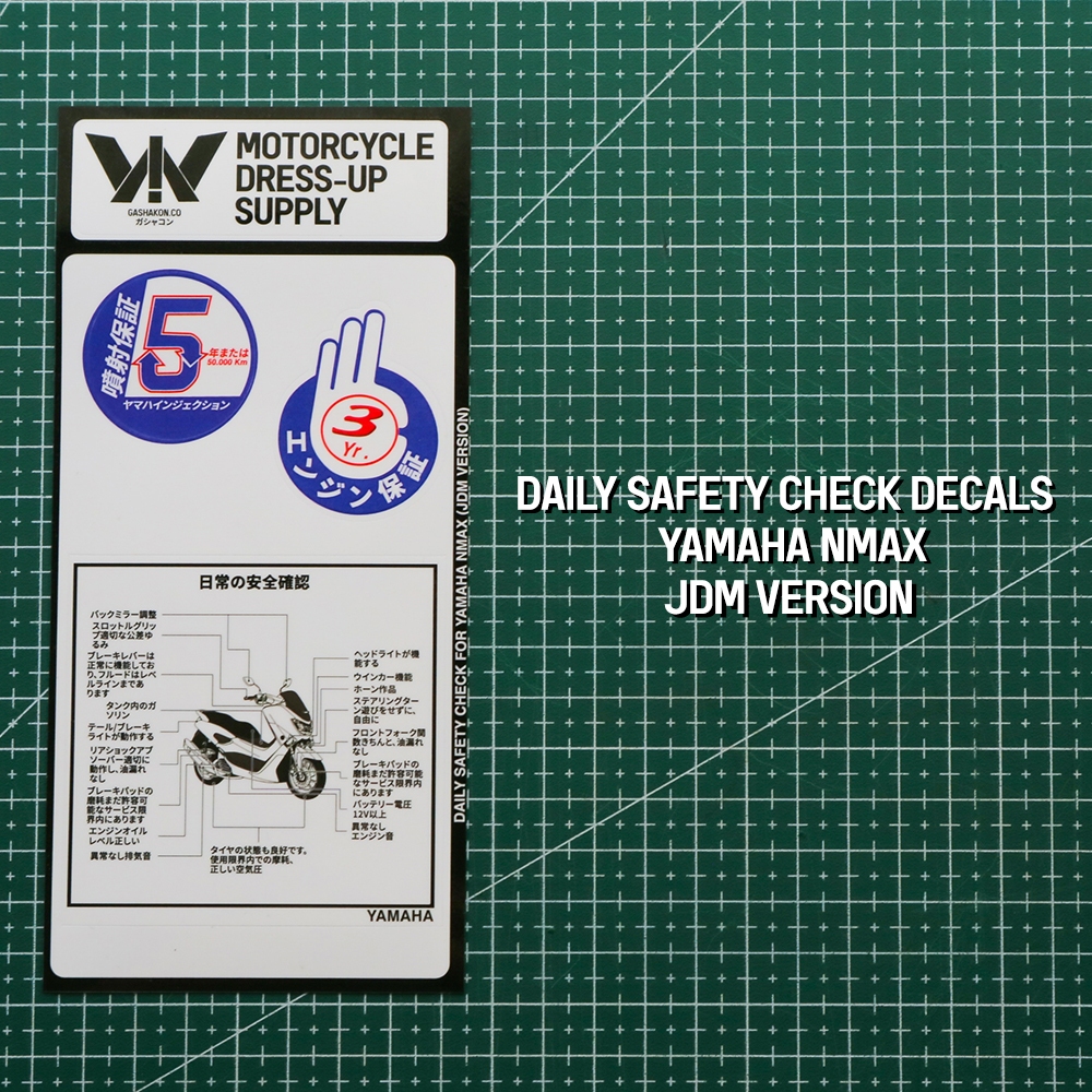 Jual Sticker detail/Warning Decals/Sticker Warning/Stiker pelengkap ...