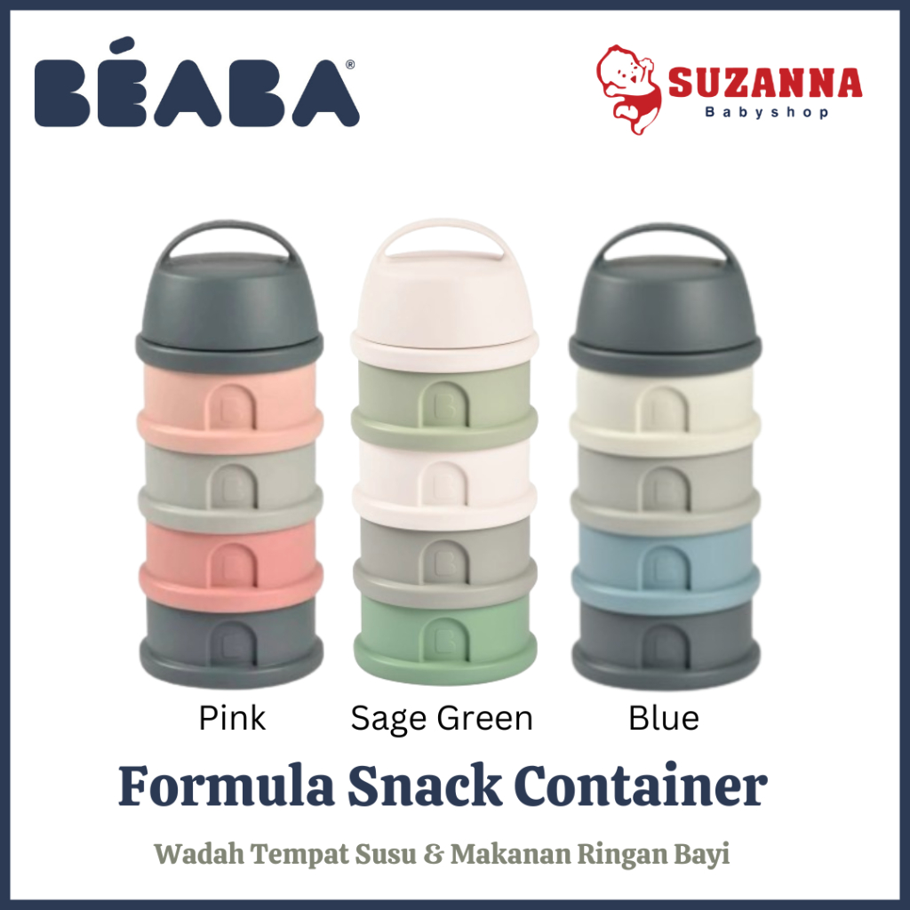 Jual Beaba Formula n Snack Container - Wadah Tempat Susu & Makanan ...