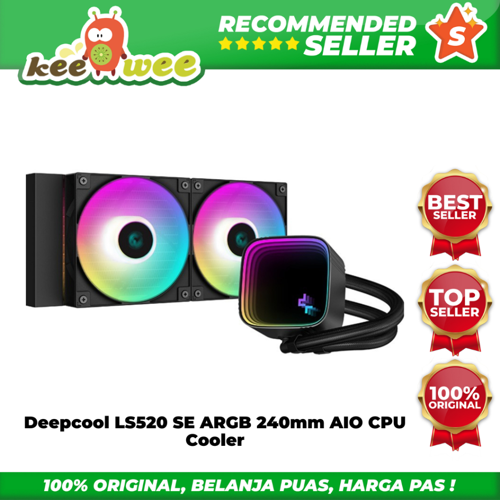 Jual Deepcool LS520 SE ARGB 240mm AIO CPU Cooler | Shopee Indonesia
