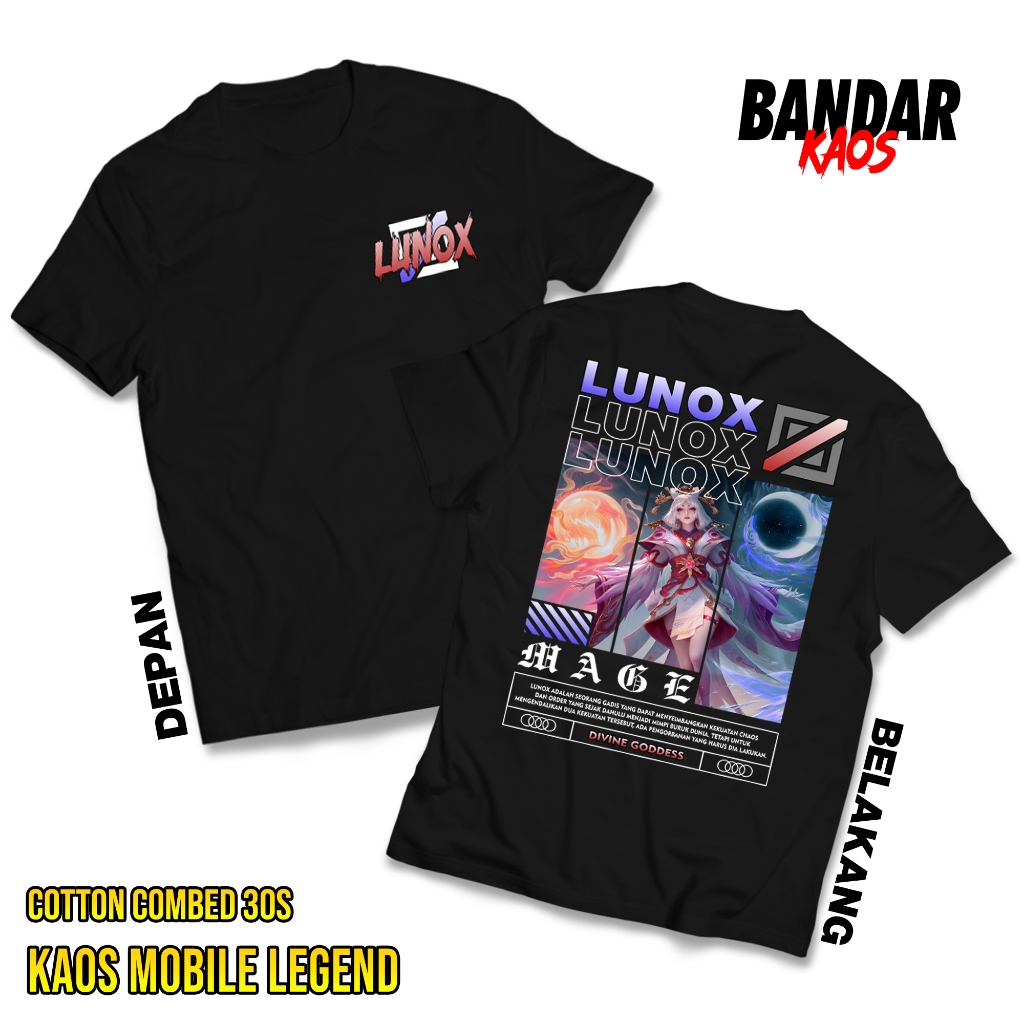 Jual BANDAR KAOS MOBILE LEGEND LUNOX SKIN LEGEND DIVINE GODDESS - KAOS ...