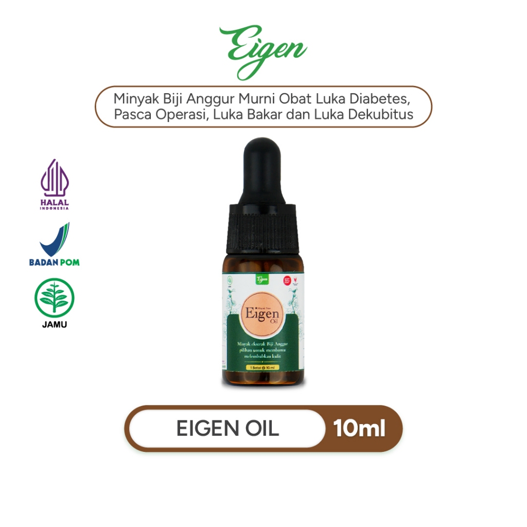 Jual Eigen Oil - Minyak Biji Anggur Murni Obat Luka Diabetes, Pasca ...