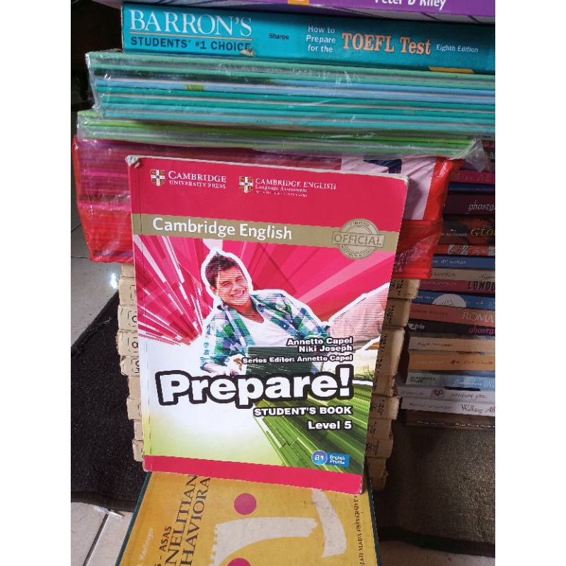 Jual ORI BUKU CAMBRIDGE ENGLISH PREPARE STUDENT'S BOOK LEVEL 5 | Shopee ...
