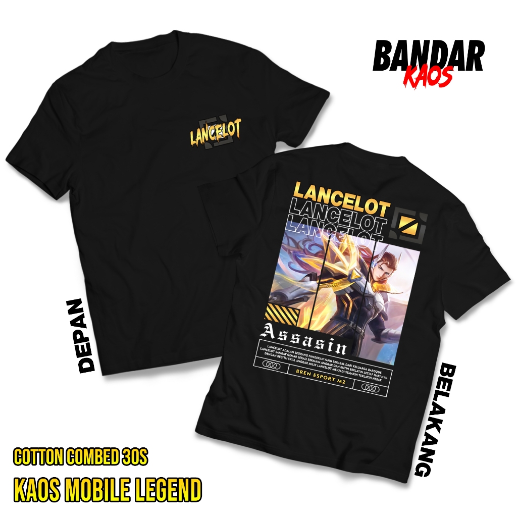 Jual BANDAR KAOS MOBILE LEGEND LANCELOT SKIN M2 BREN ESPORT - KAOS ...