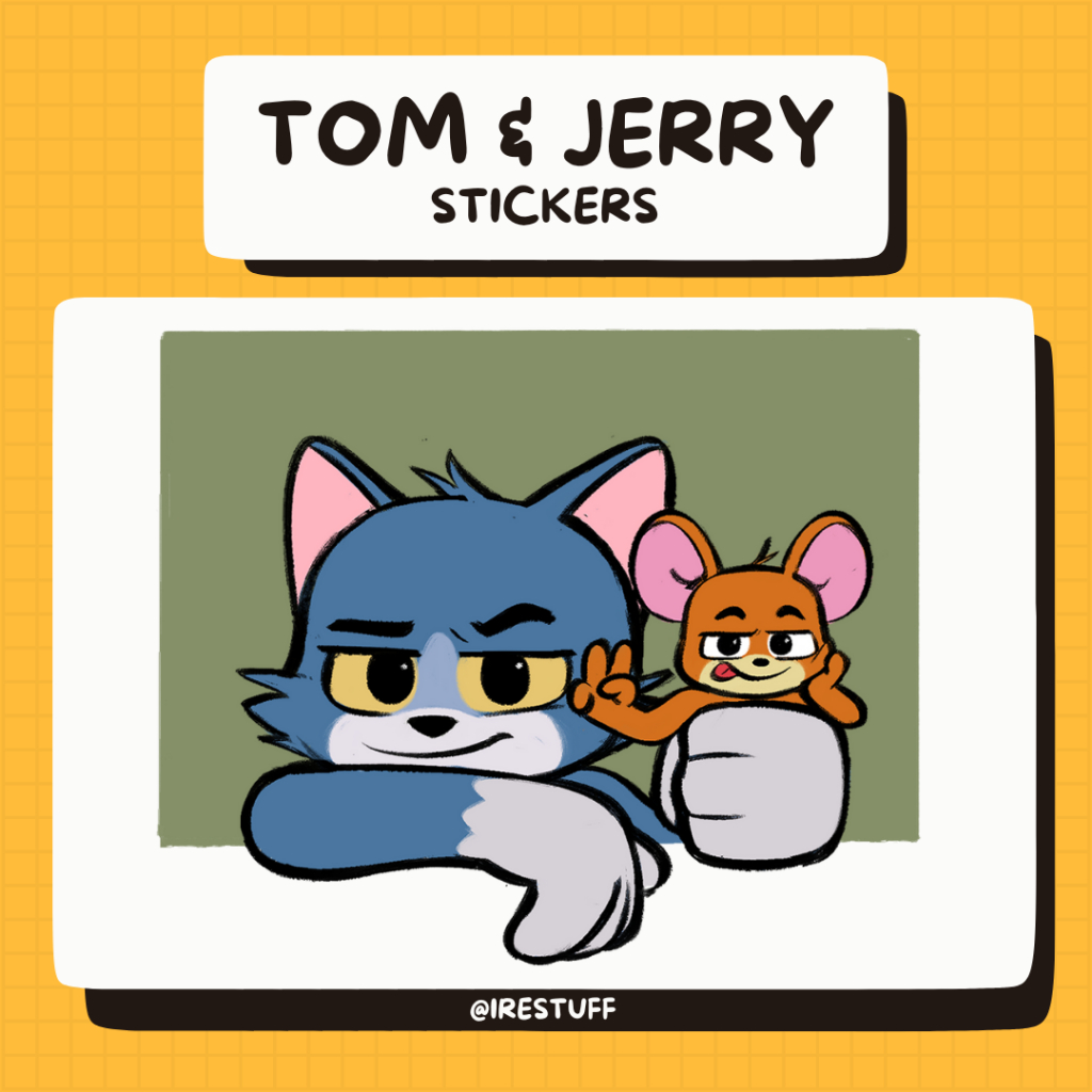 Jual Tom & Jerry | Stickers | Comifuro 17 | Shopee Indonesia