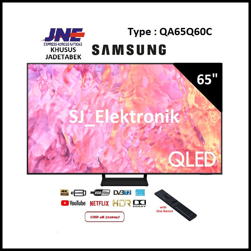 Jual QLED 65 Inch Samsung 65Q60C - 65Q60 SmartTV UHD 4K - QA65Q60C QLED ...