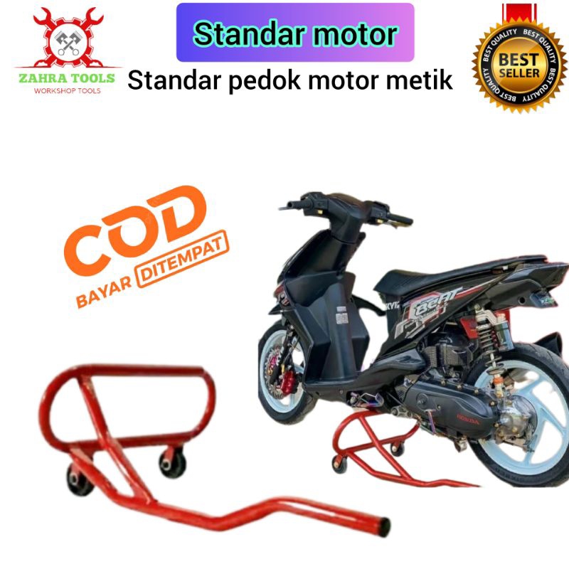 Jual standar pedok motor metik beat Mio Vario nmax universal | Shopee ...