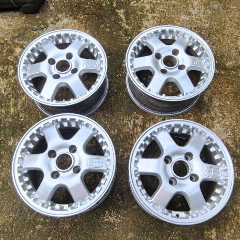 Jual velg enkei rally r14 lebar 6 cocok untuk corolla dx kijang avanza ...