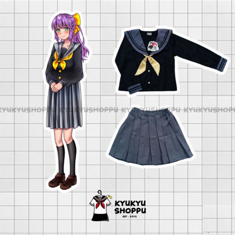 Jual Seifuku (Ky029) High Quality Japan Korean uniform cosplay ...