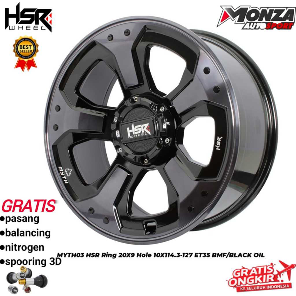 Jual Velg mobil R20 rubicon,crv,terios,sahara,journey,rush,xtrail dll ...