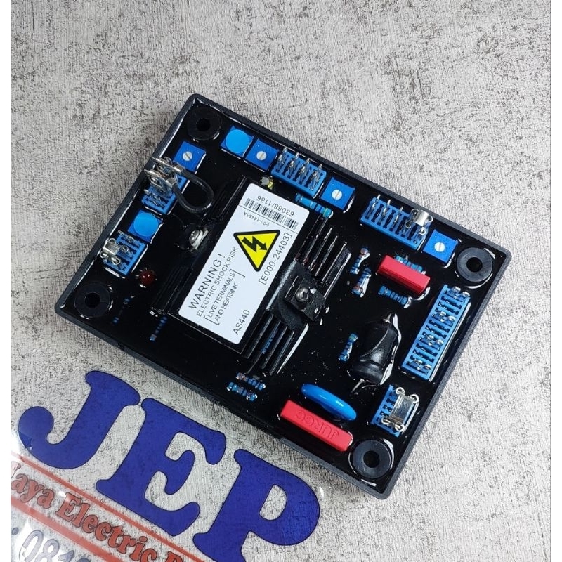 Jual AVR AS440 GENSET GENERATOR AVR AS 440 GENSET RED CAPACITOR RED ...